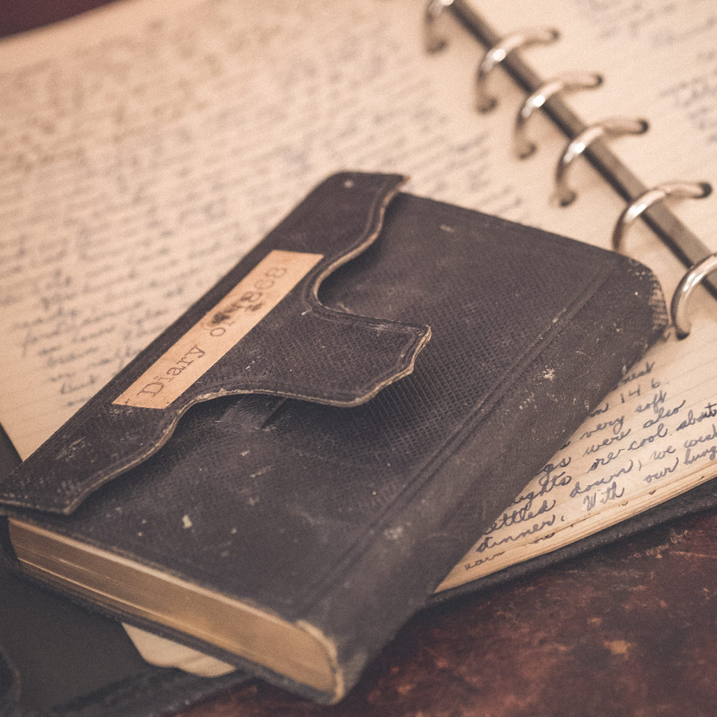 Some of my Diaries - The Lost Diary Project